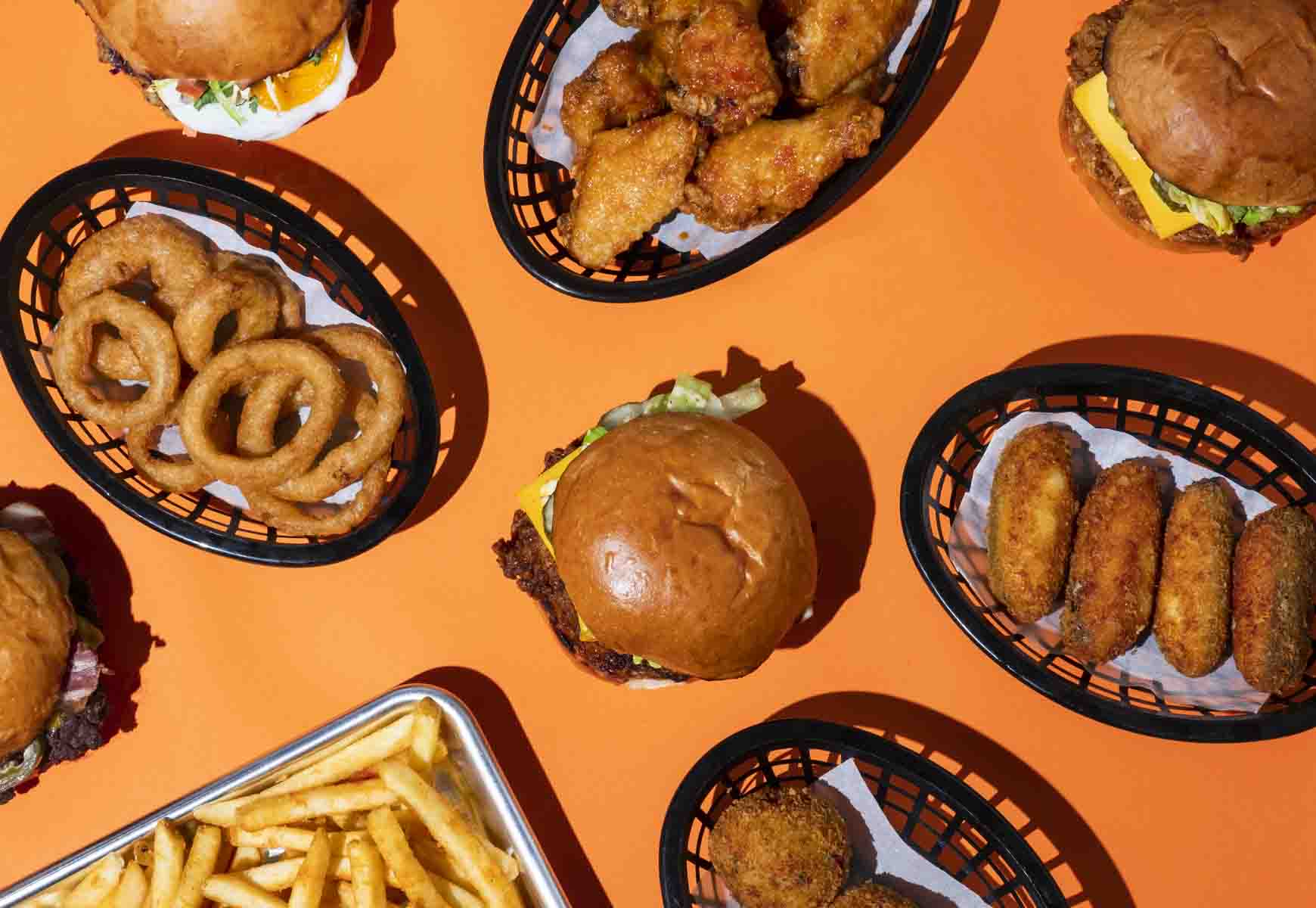 Get Burger District delivered to your door with Delivereasy