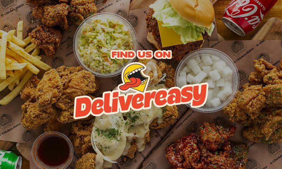 Get K Chicken Bistro delivered to your door with Delivereasy
