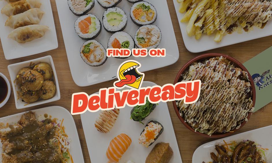 Get Mr Katsu delivered to your door with Delivereasy