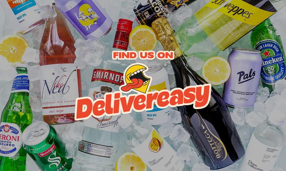 Get Drinks delivered to your door with Delivereasy