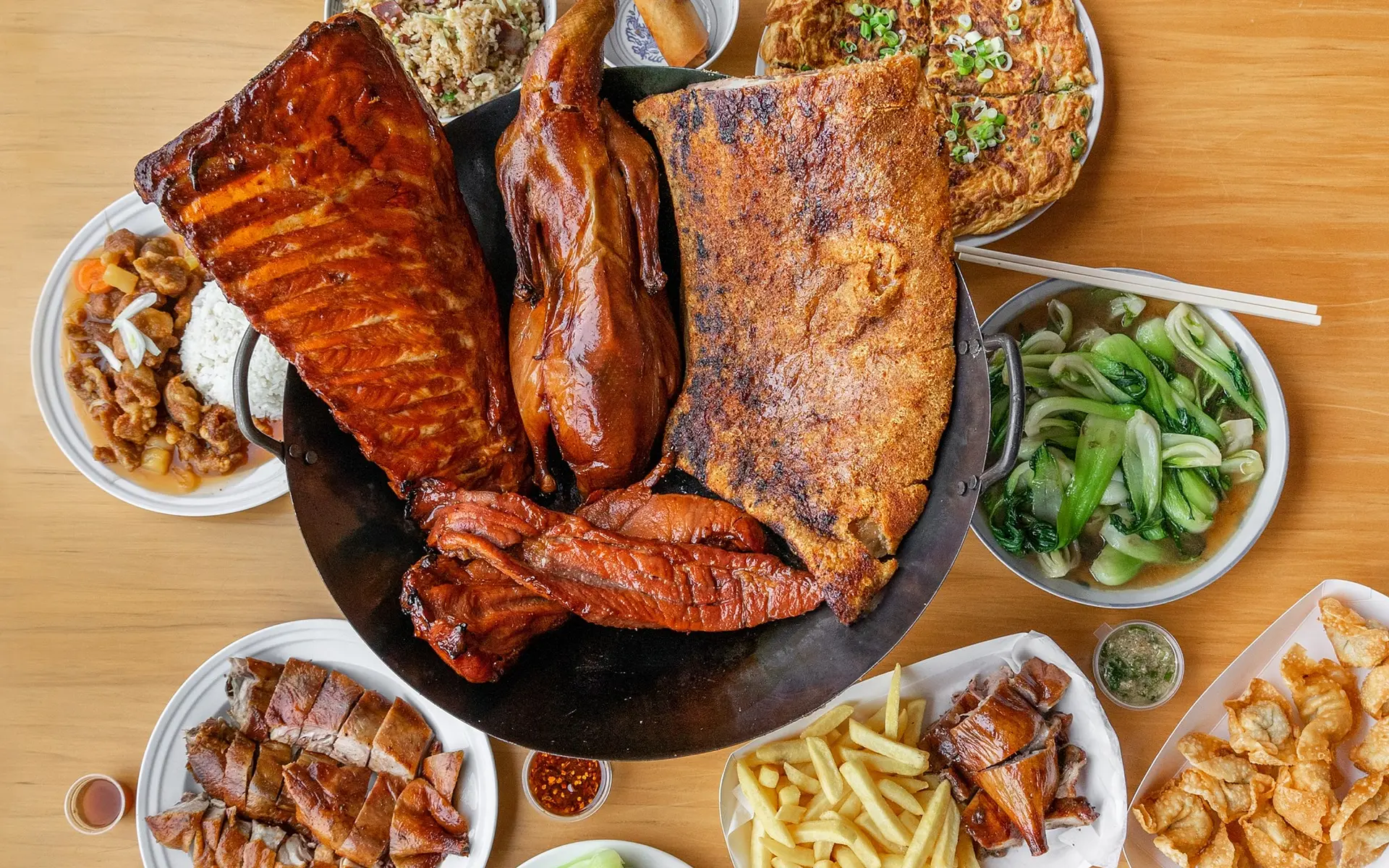 Get Wok a Feed & BBQ delivered to your door with Delivereasy