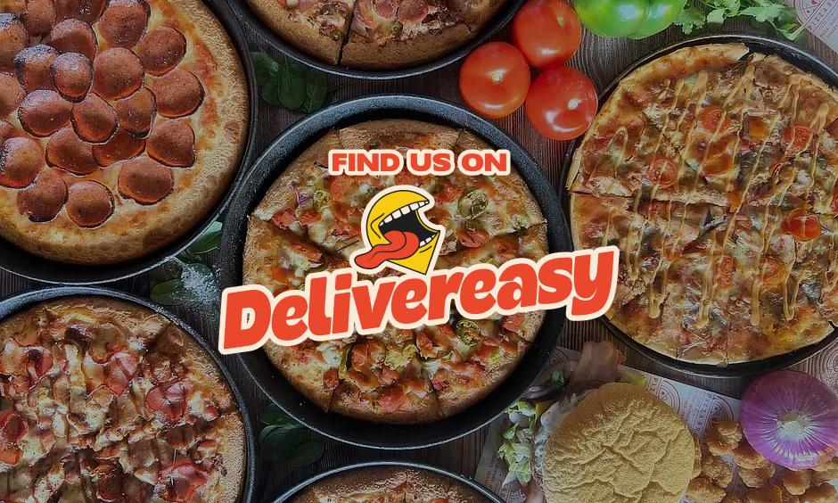 Get Pizza Crew delivered to your door with Delivereasy