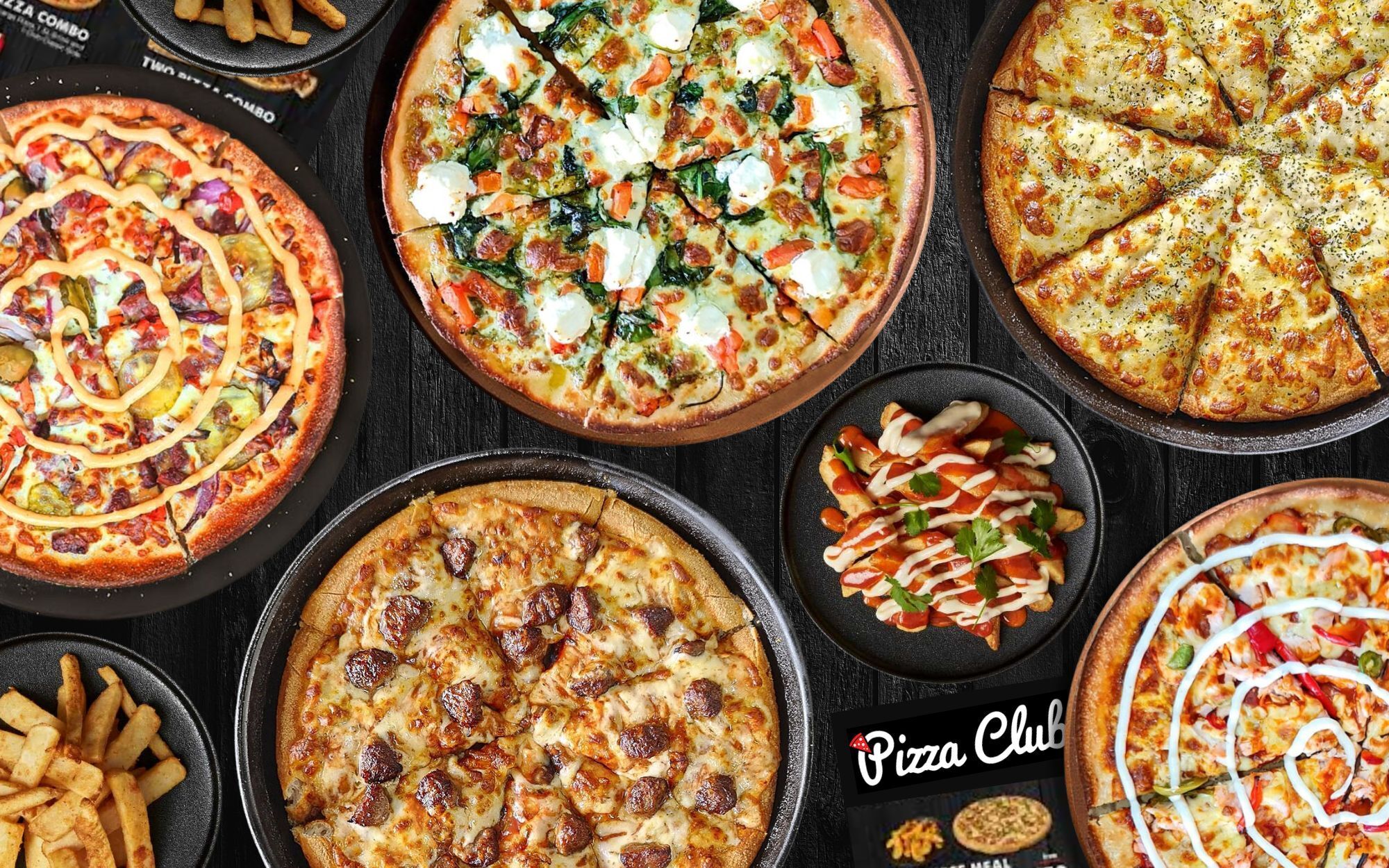 Get Pizza Club delivered to your door with Delivereasy