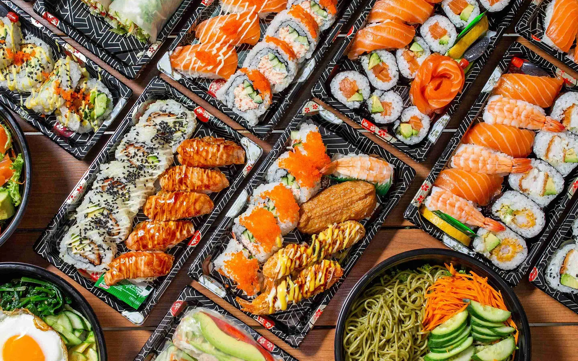 Get Sushi Lab delivered to your door with Delivereasy