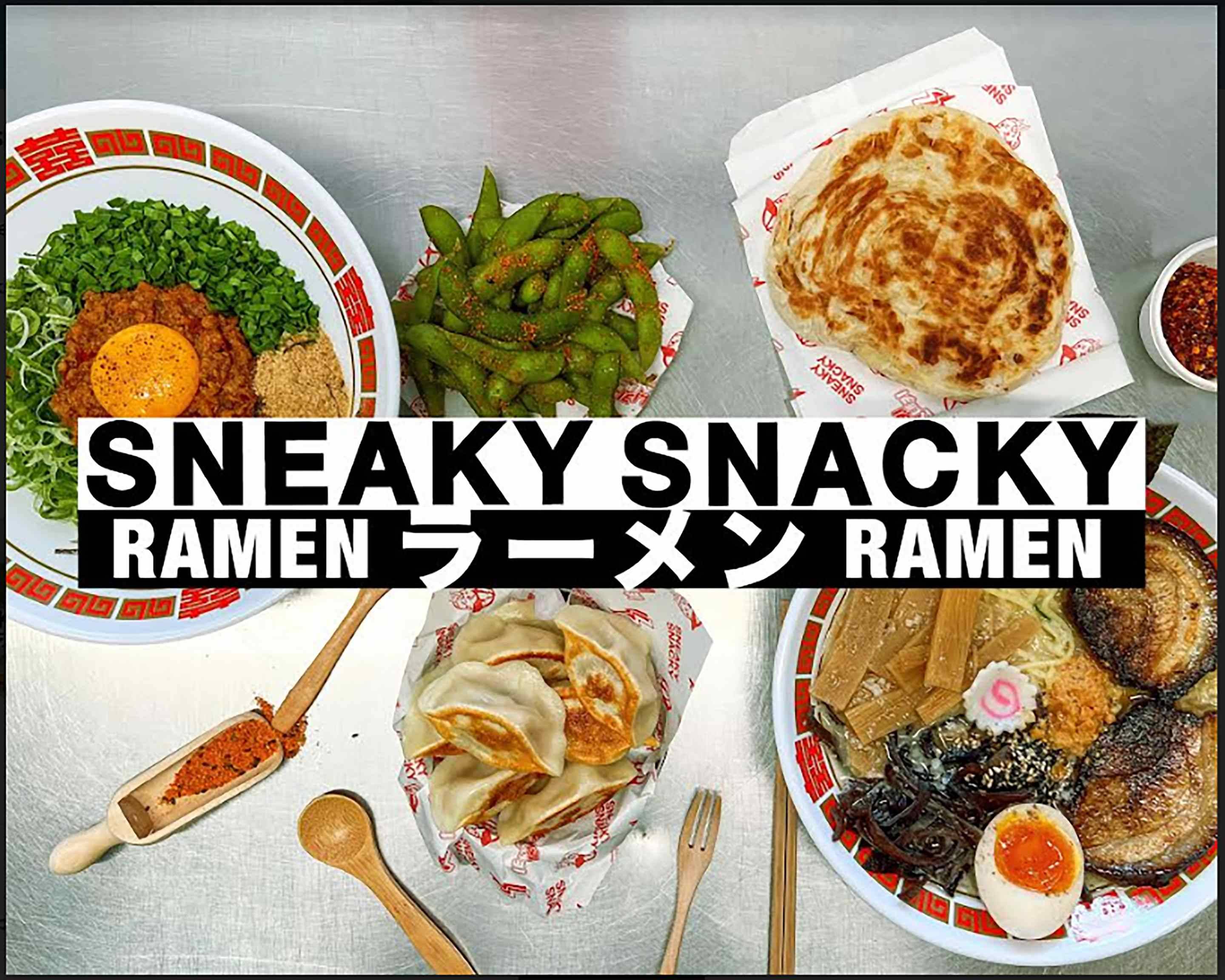 Get Sneaky Snacky Rāmen-ten (ラーメン店) delivered to your door with Delivereasy