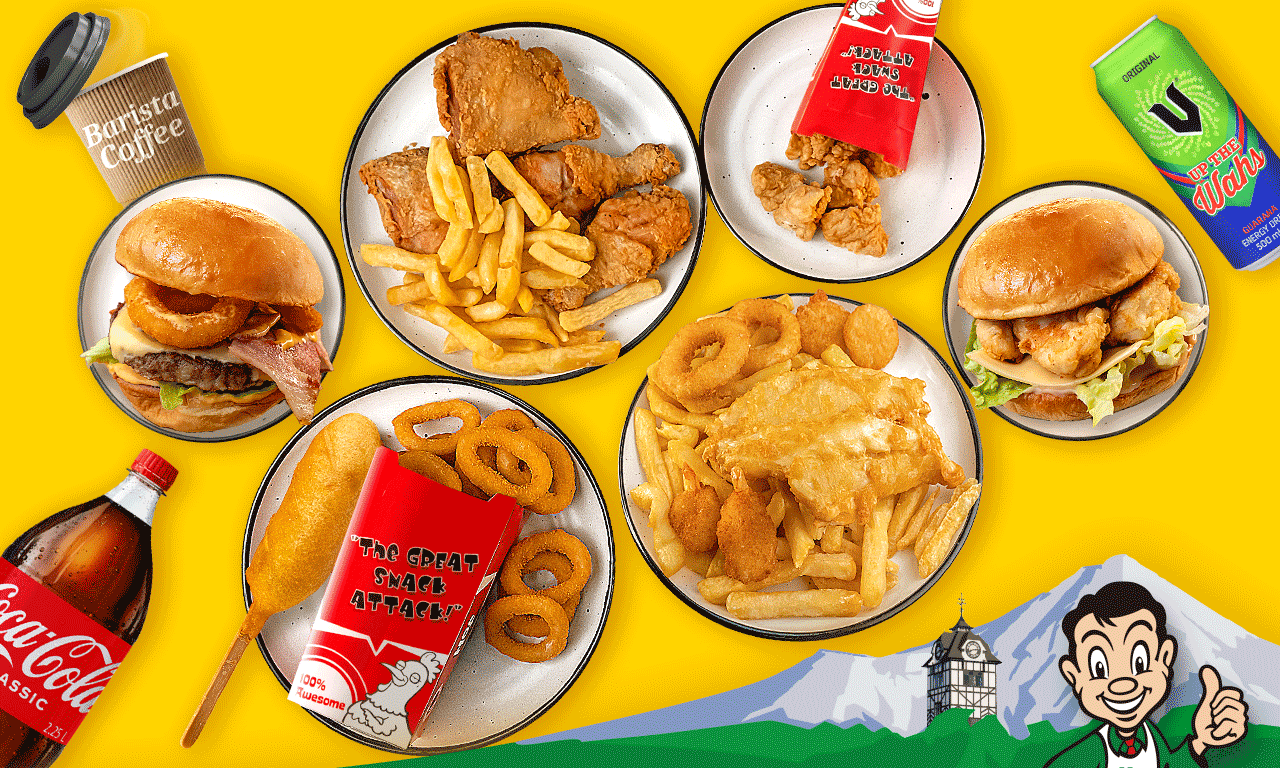 Get Charlie's Hot Food delivered to your door with Delivereasy