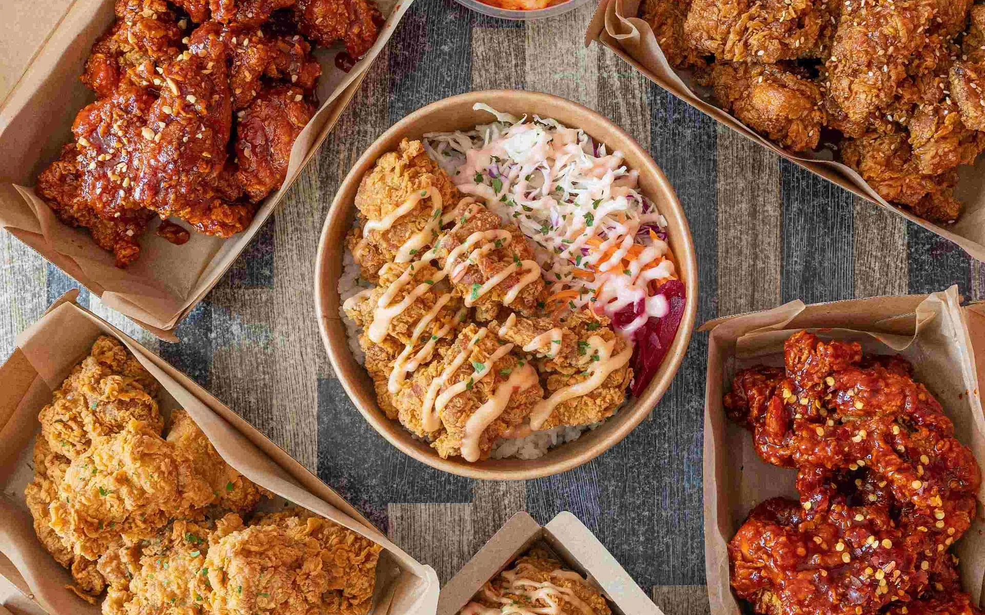 Get Delicious Korean Chicken delivered to your door with Delivereasy