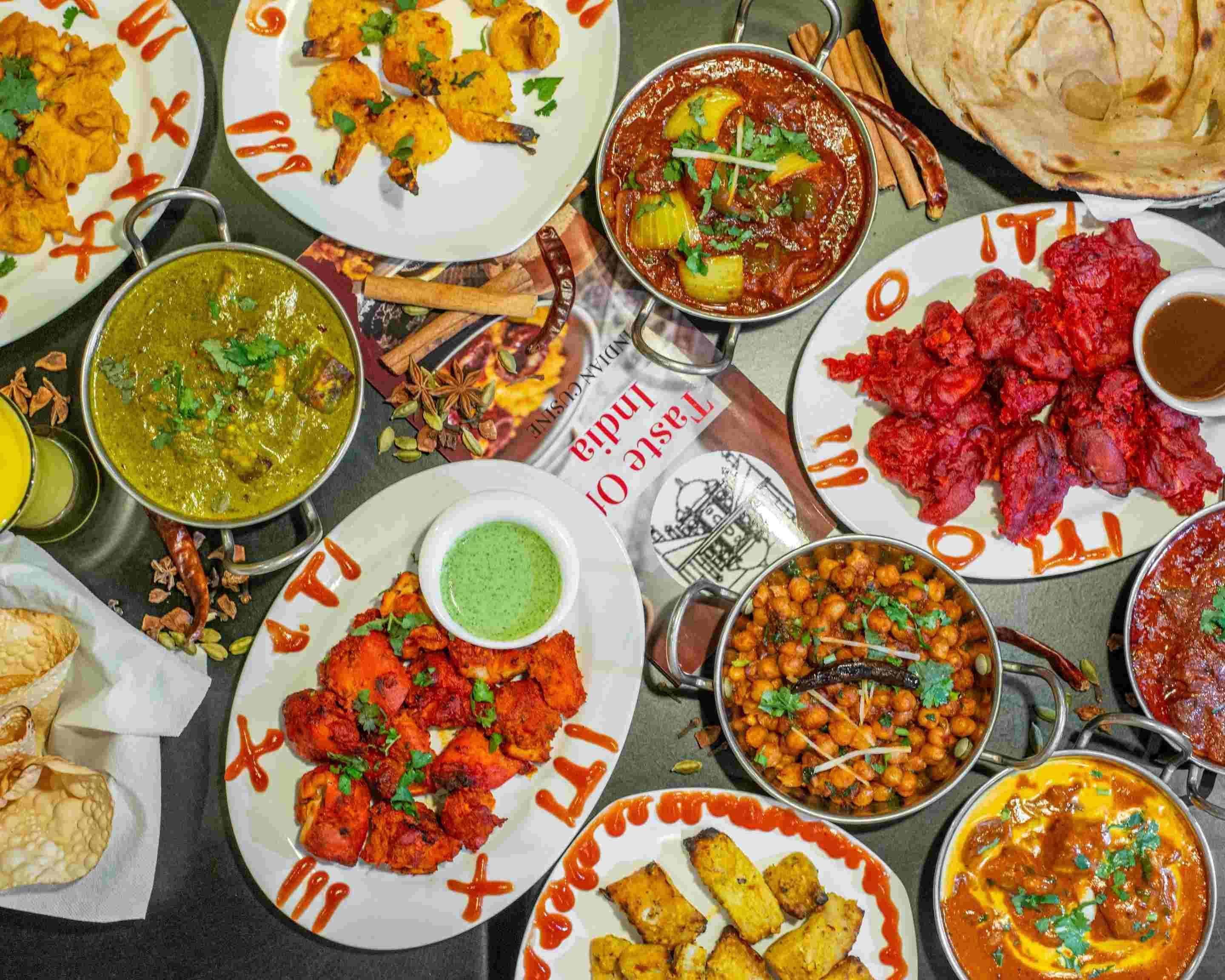 Get Taste of India delivered to your door with Delivereasy