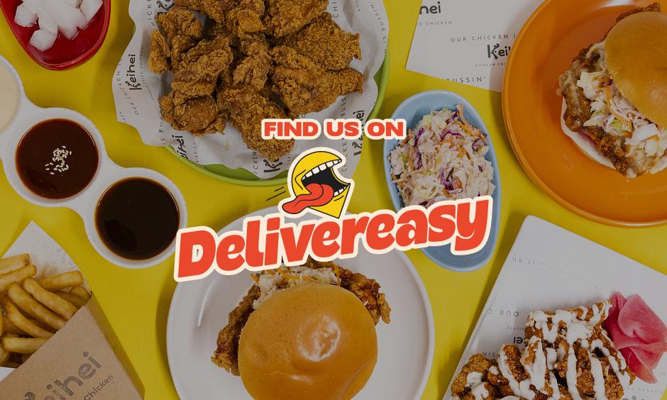 Get Keihei Chicken delivered to your door with Delivereasy