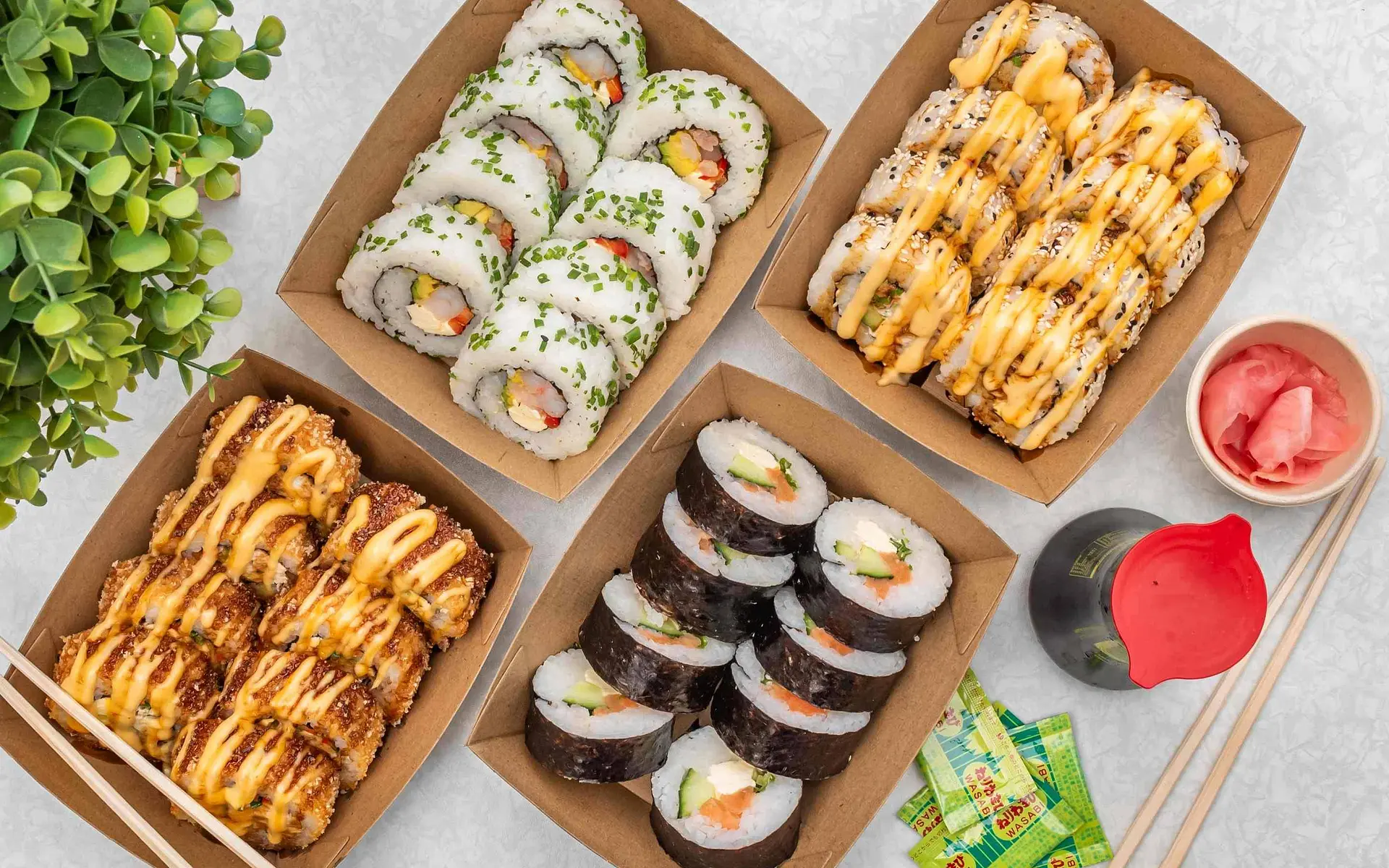Get Silly Sushi delivered to your door with Delivereasy