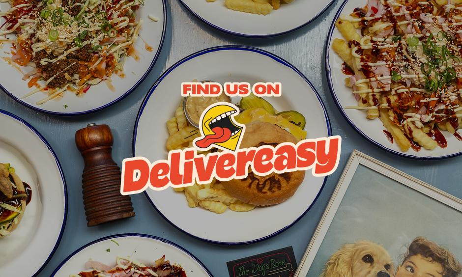 Get The Dogs Bone delivered to your door with Delivereasy