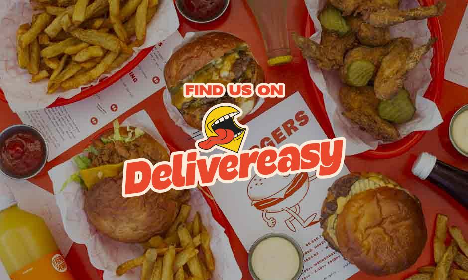 Get Best Burgers delivered to your door with Delivereasy