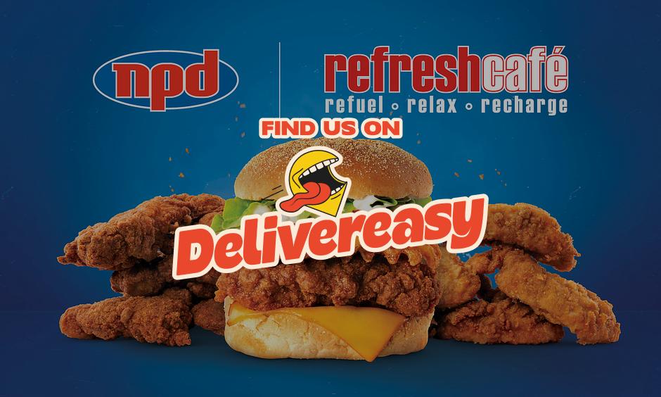 Get Refresh Cafe (Richmond) delivered to your door with Delivereasy