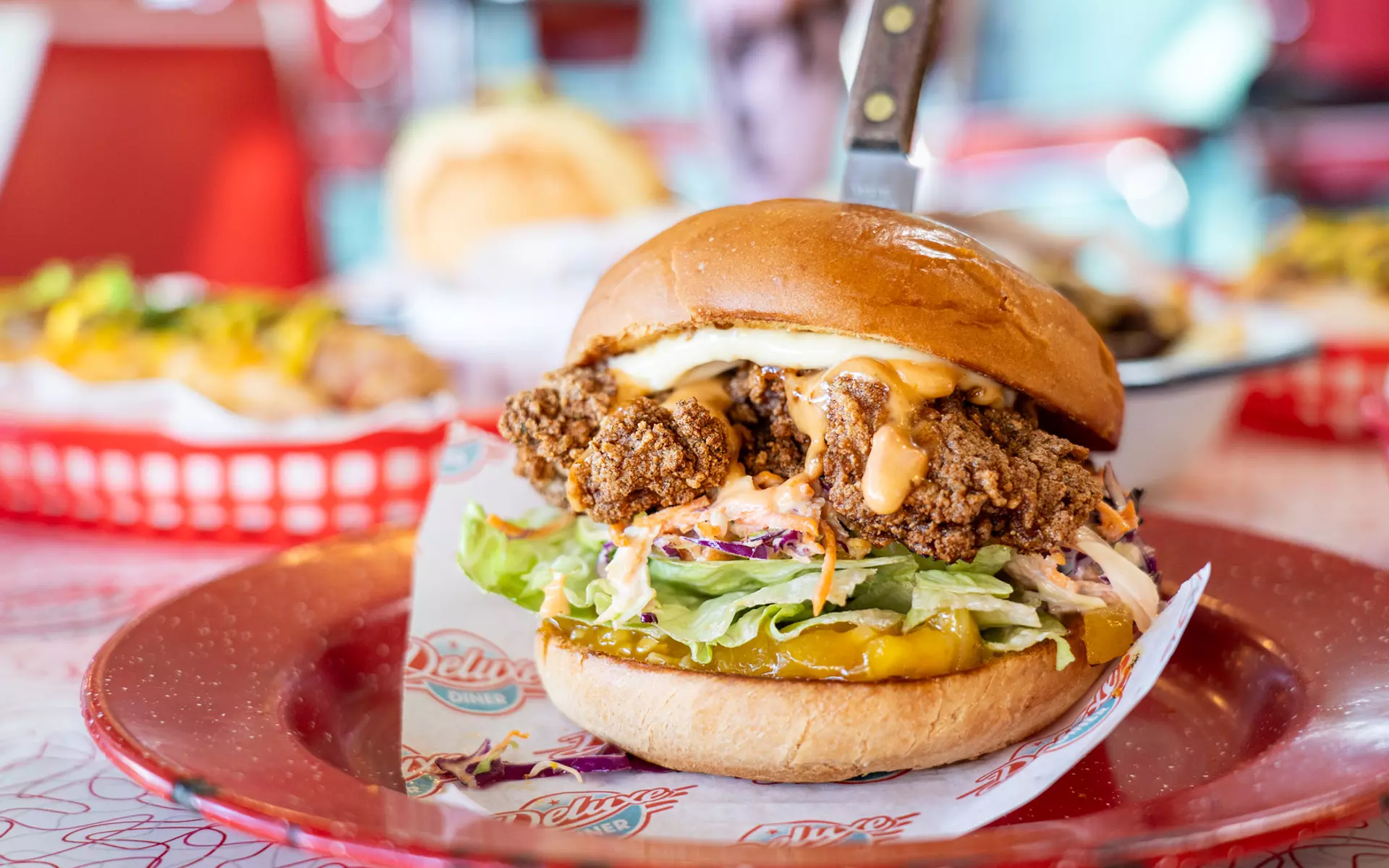 Get Deluxe Diner delivered to your door with Delivereasy