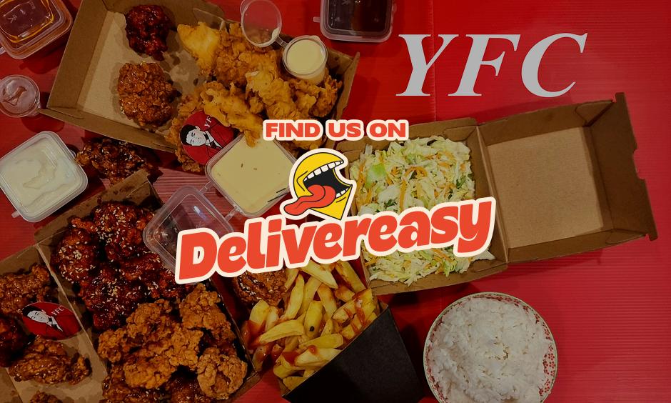 Get Yang's Fried Chicken delivered to your door with Delivereasy