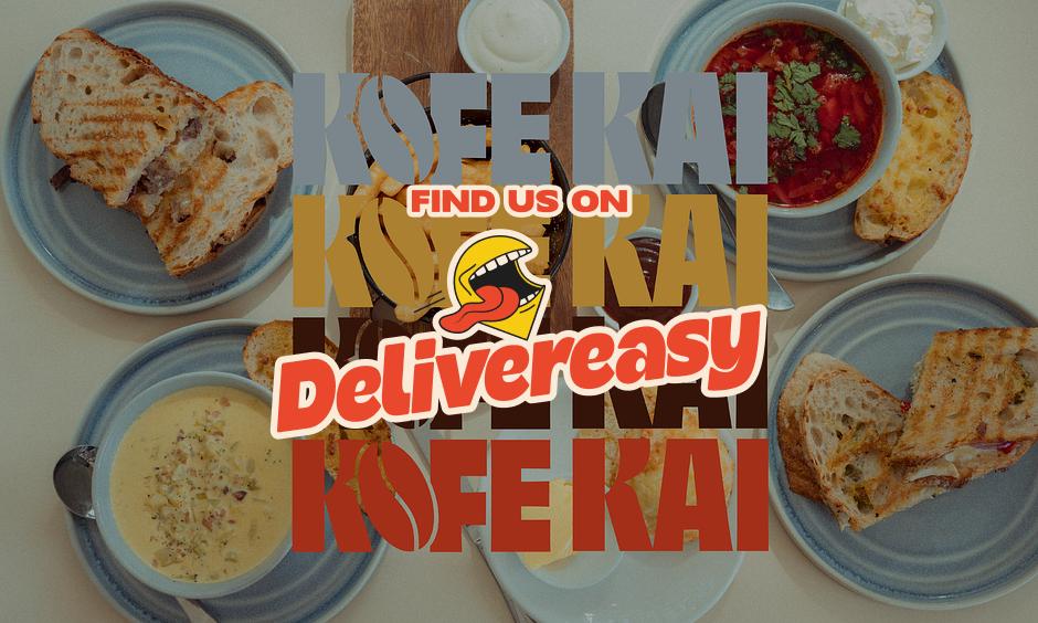 Get Kofe Kai Cafe delivered to your door with Delivereasy