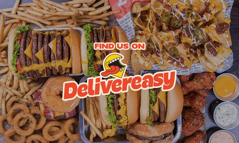 Get Giant Burger delivered to your door with Delivereasy
