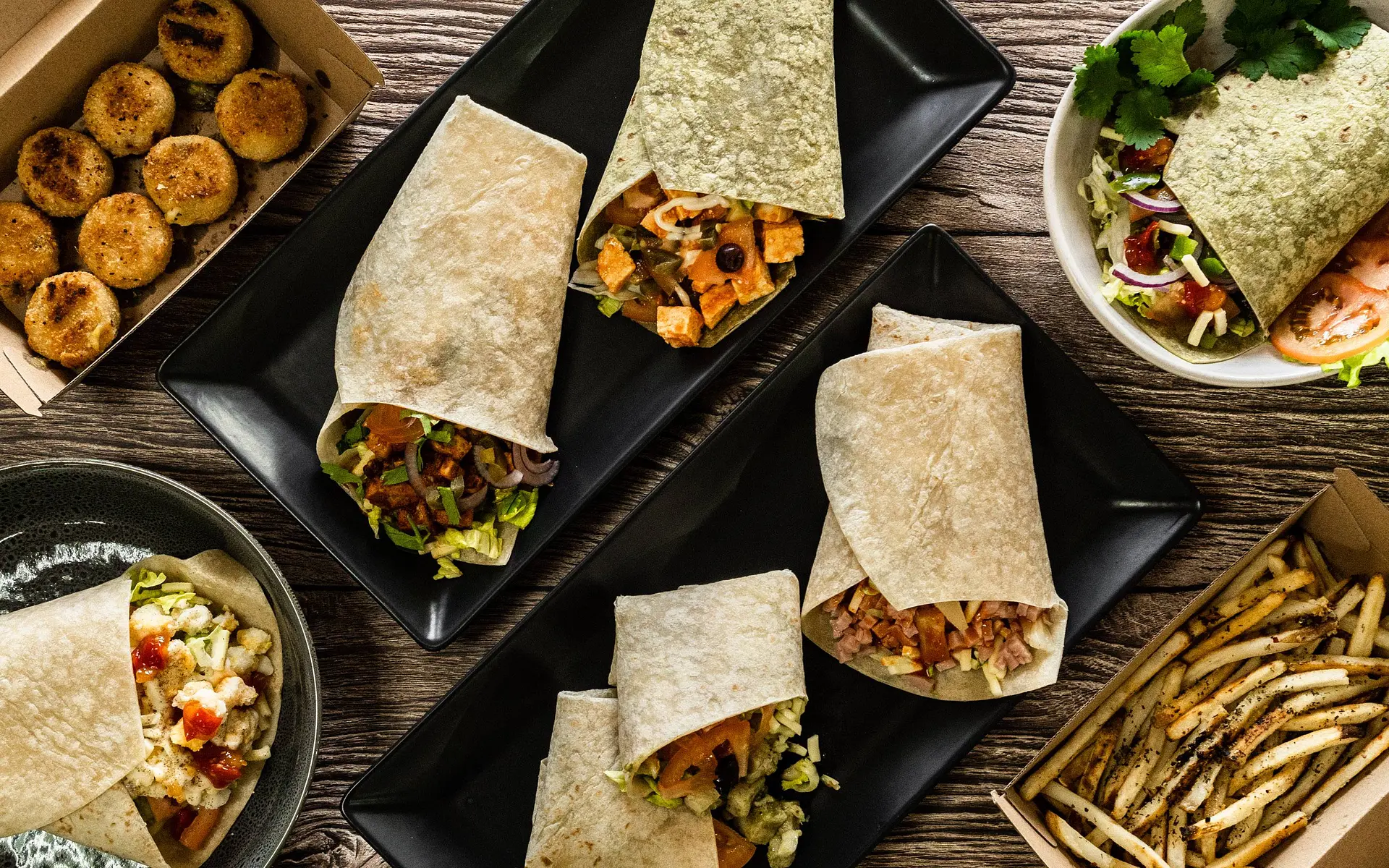 Get All Good Wraps delivered to your door with Delivereasy