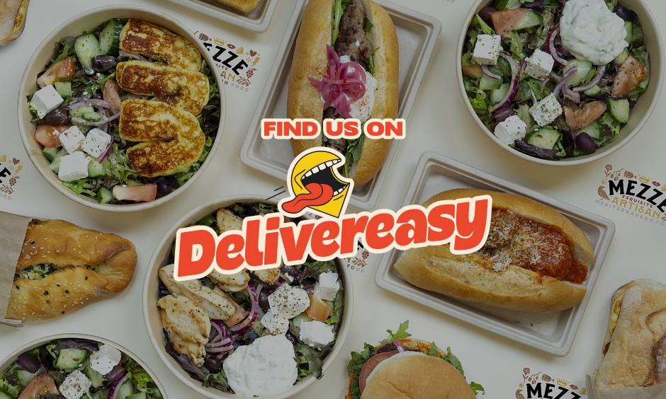 Get MEZZE delivered to your door with Delivereasy