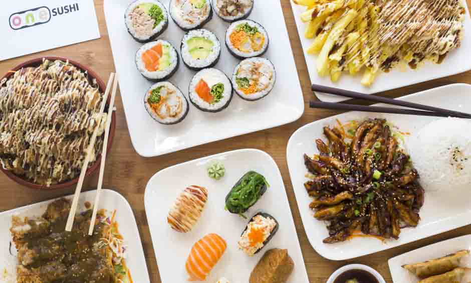 Get One Sushi delivered to your door with Delivereasy