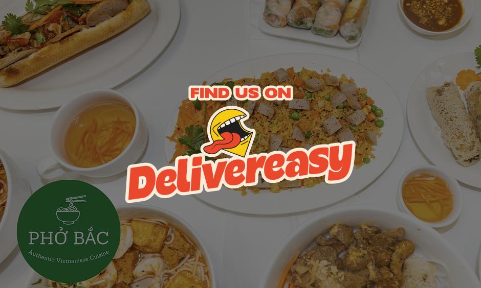 Get Pho Bac delivered to your door with Delivereasy