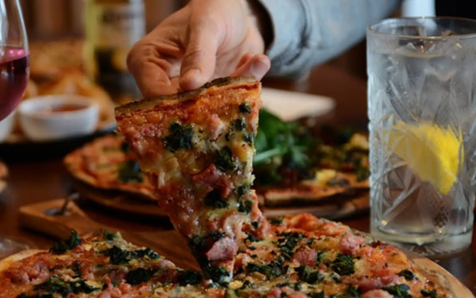 Get The Pizza Library Co. delivered to your door with Delivereasy