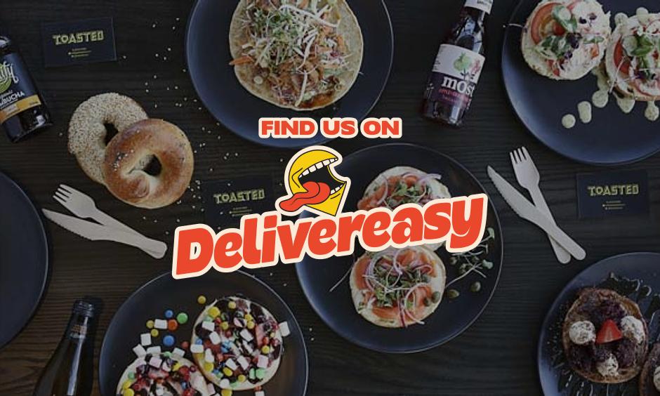 Get Toasted delivered to your door with Delivereasy