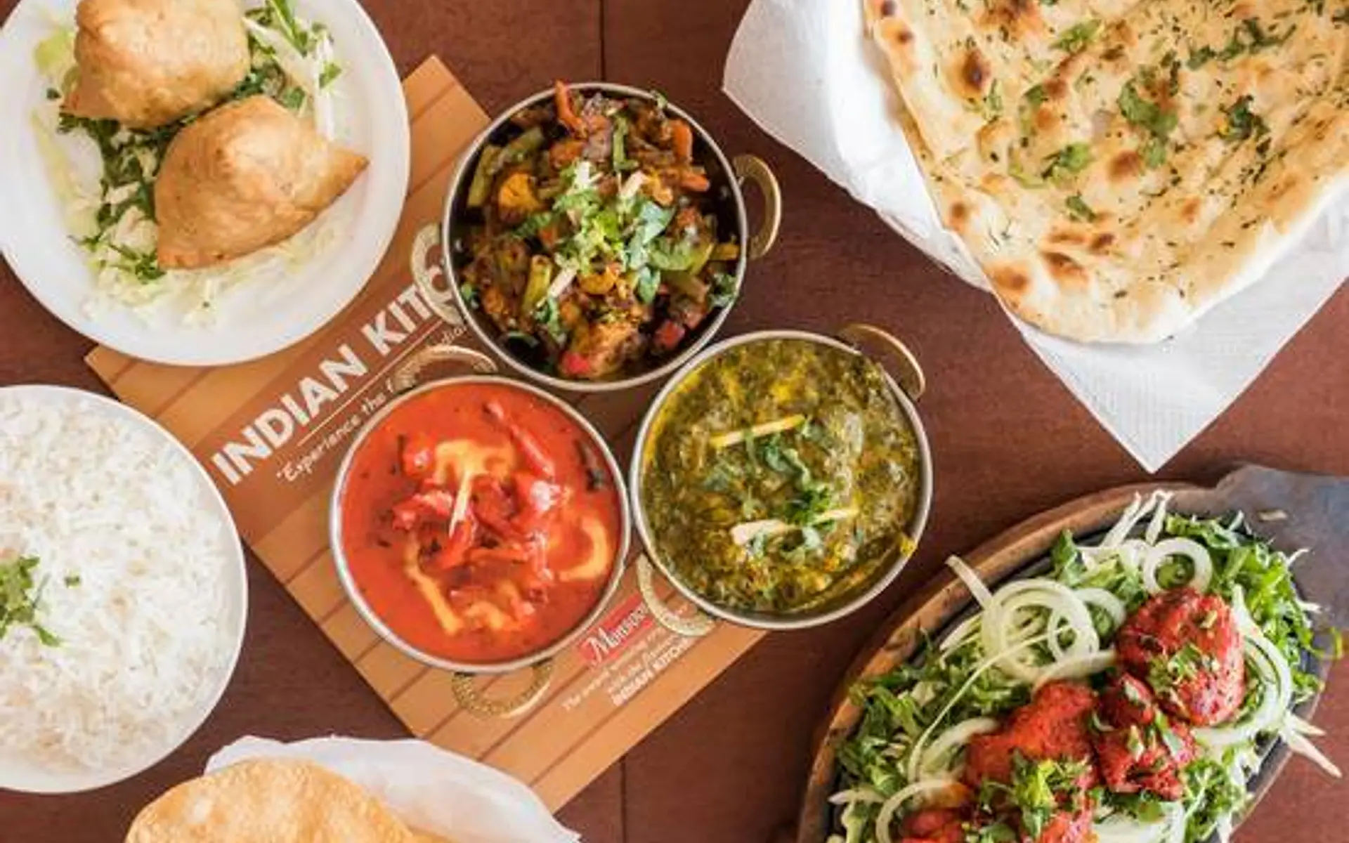 Get The Indian Kitchen delivered to your door with Delivereasy