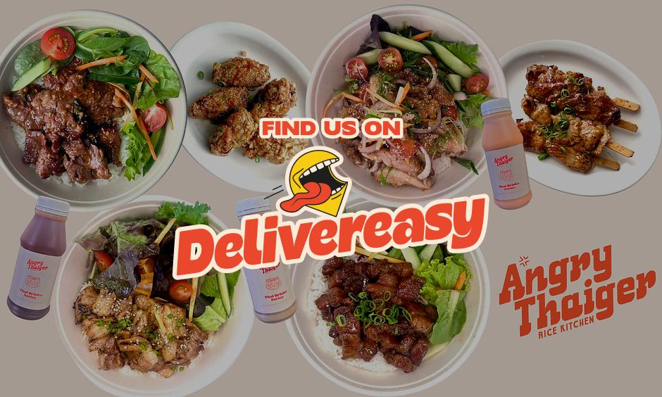 Get Angry Thaiger delivered to your door with Delivereasy