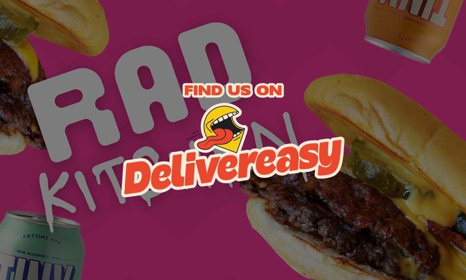 Get Rad Kitchen delivered to your door with Delivereasy