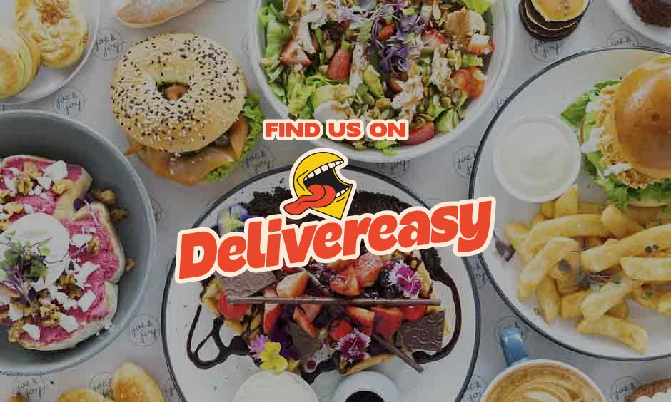 Get Joe & Joy delivered to your door with Delivereasy