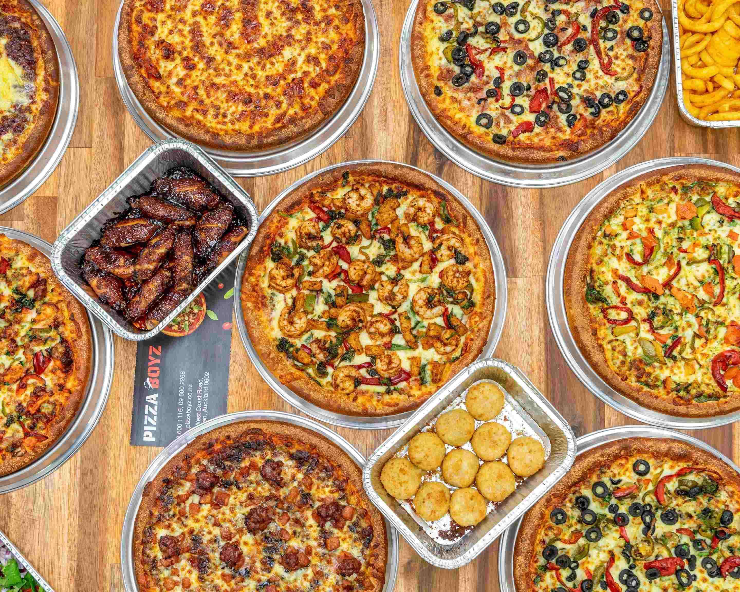 Get Pizza Boyz delivered to your door with Delivereasy