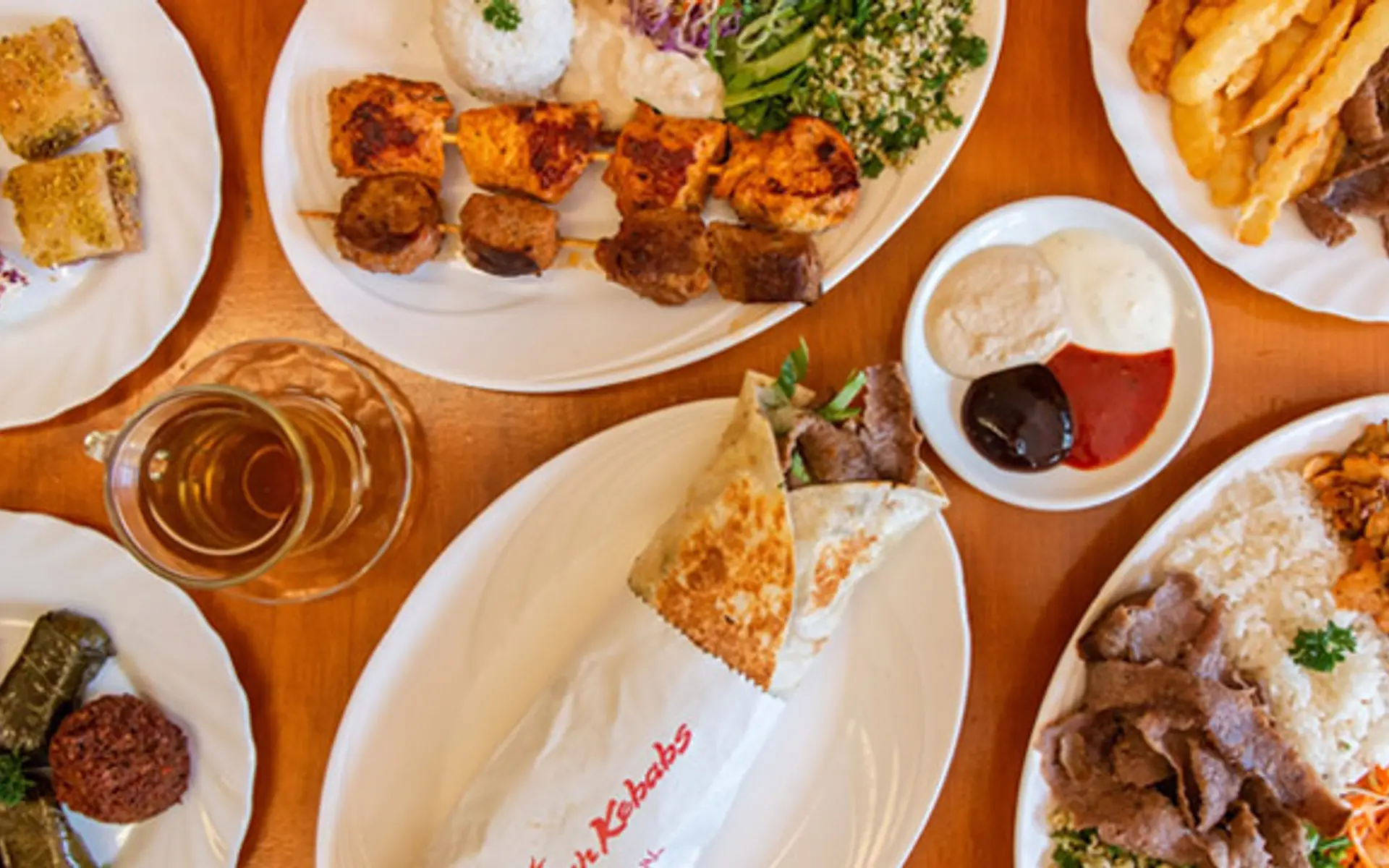 Get Turkish Kebabs delivered to your door with Delivereasy